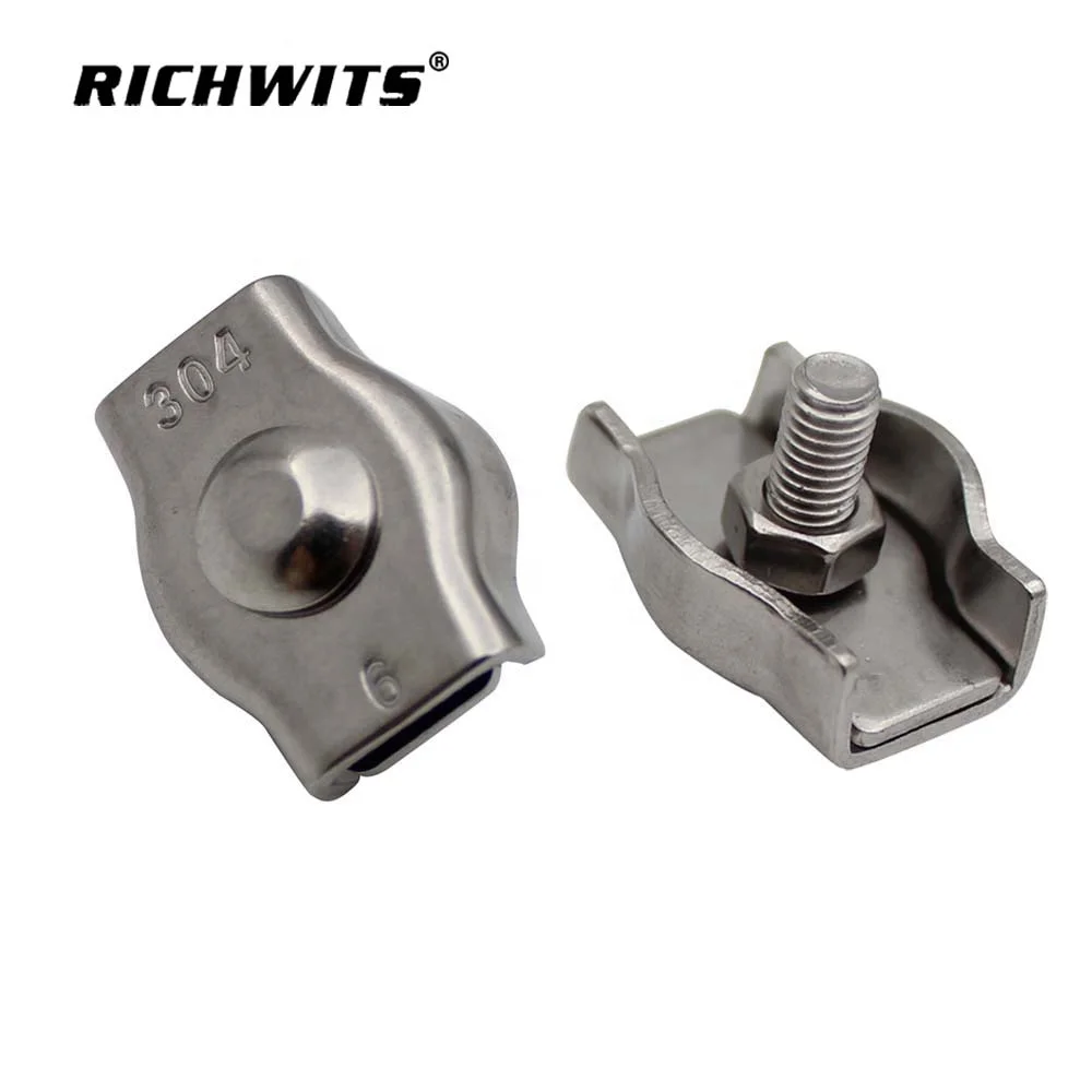 Marine Hardware Stainless Steel 304 Simplex Wire Rope Clips Single Wire ...