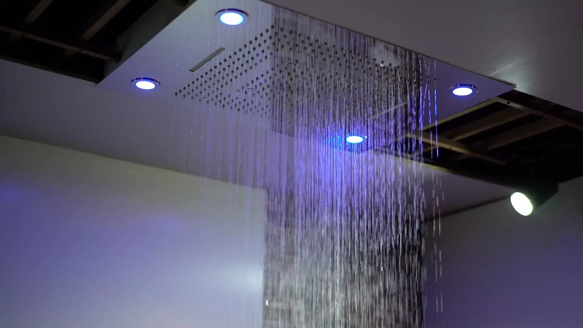 Ceiling Big Rain Shower Head Waterfall,Mist Shower Set Bathroom Shower ...