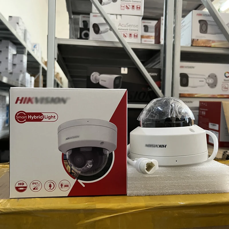 HIK 6MP 8MP Smart Hybrid Light H.265+ Surveillance Camera