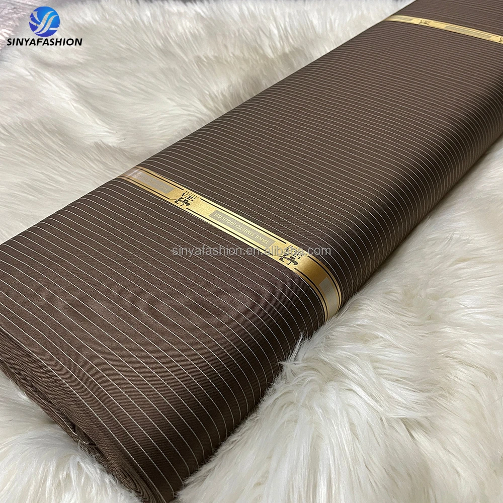 Sinya High Quality African Nigerian Men Fabric Wholesale Senator Fabric ...