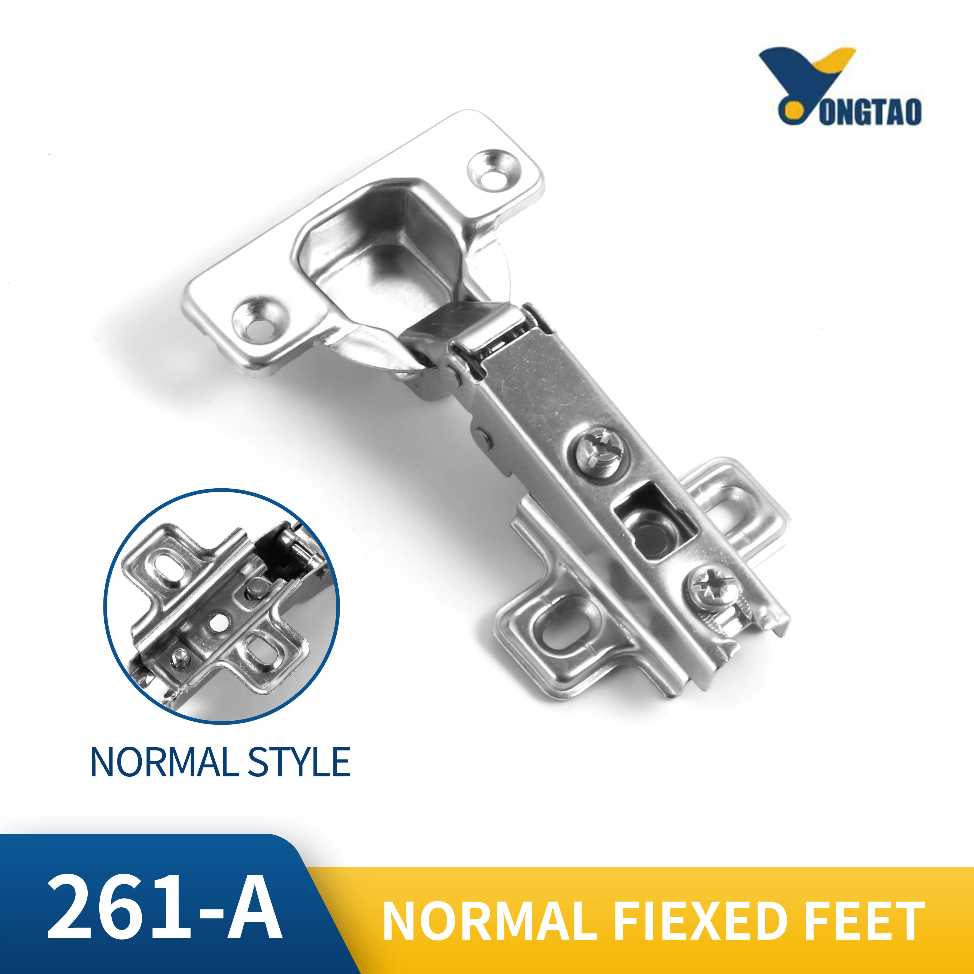 Full Overlay Adjustable Furniture Cabinet Hinges 26mm 35mm Door Hinge ...