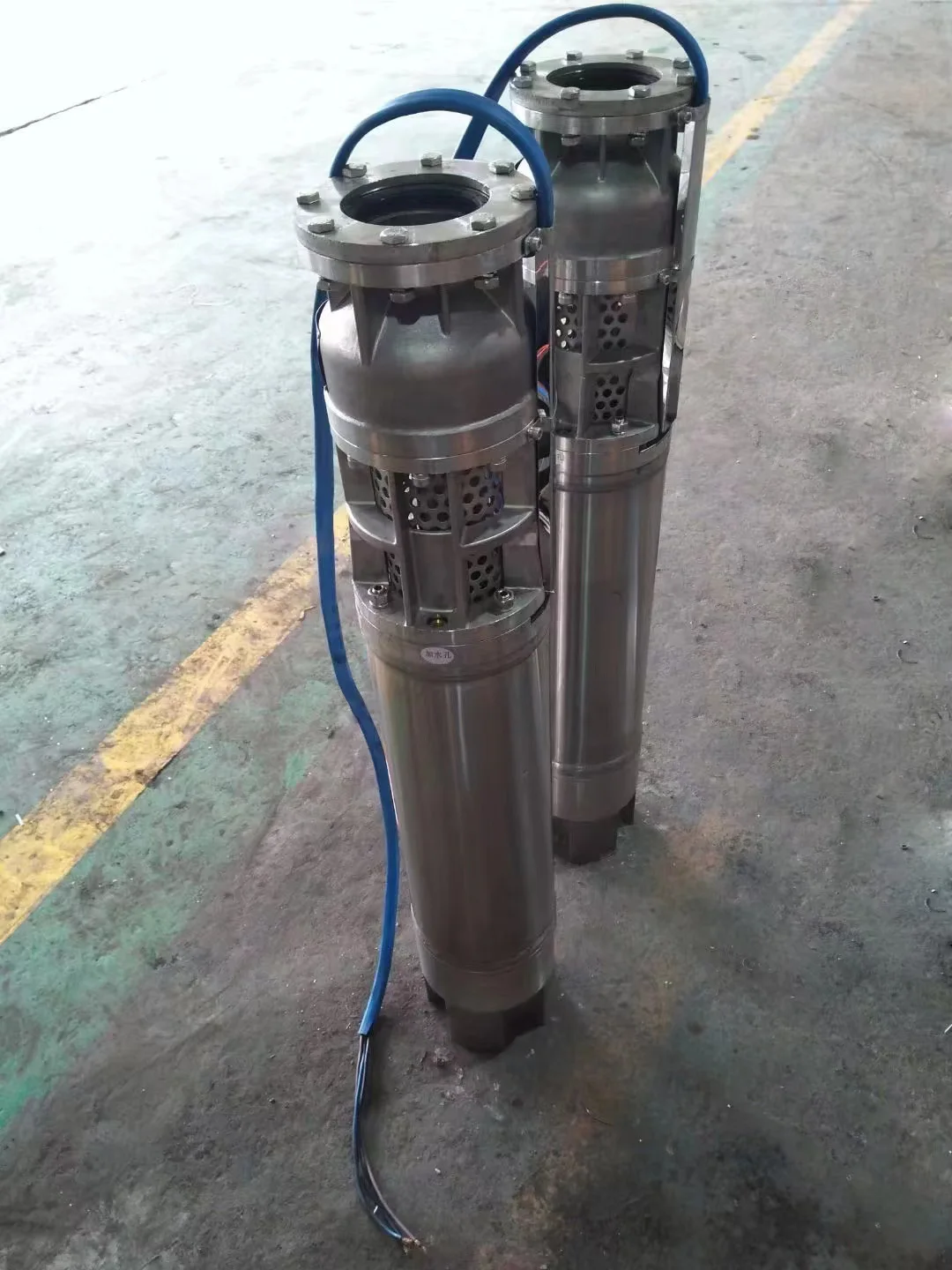 40hp 30kw Deep Well Pump Vertical Water Pump With 6 Impeller 380v Ac ...