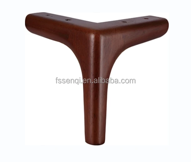 Super Solid Wood Bed Legs - Natural Color & Stylish Support