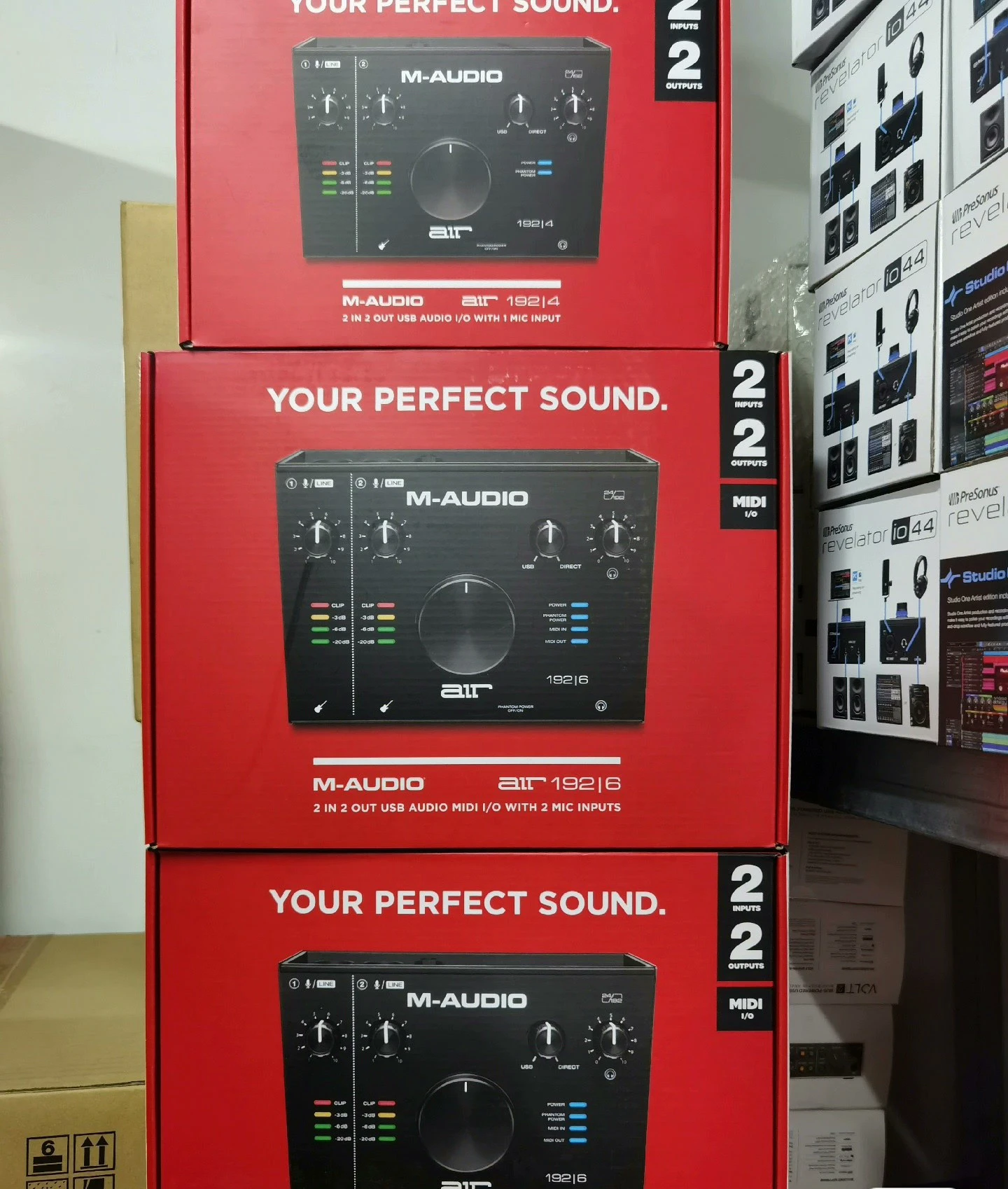 M-AUDIO AIR 192-6 Sound Card - Professional Audio Interface