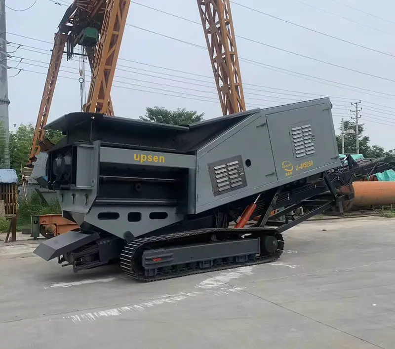 Mobile Shredder Wood Crusher - Efficient Waste Recovery