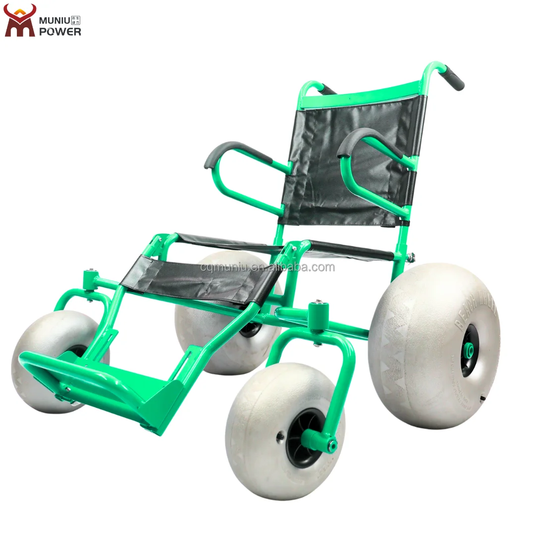 MUNIU Beach Wheelchair All-terrain Beach Access Wheel Chair| Alibaba.com