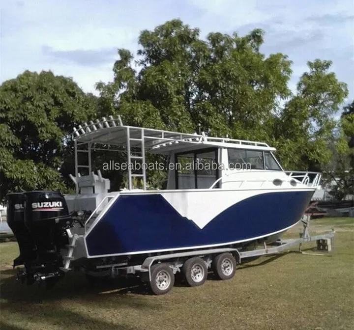 9m Aluminium Yacht for Sale - High Speed Fishing Vessel