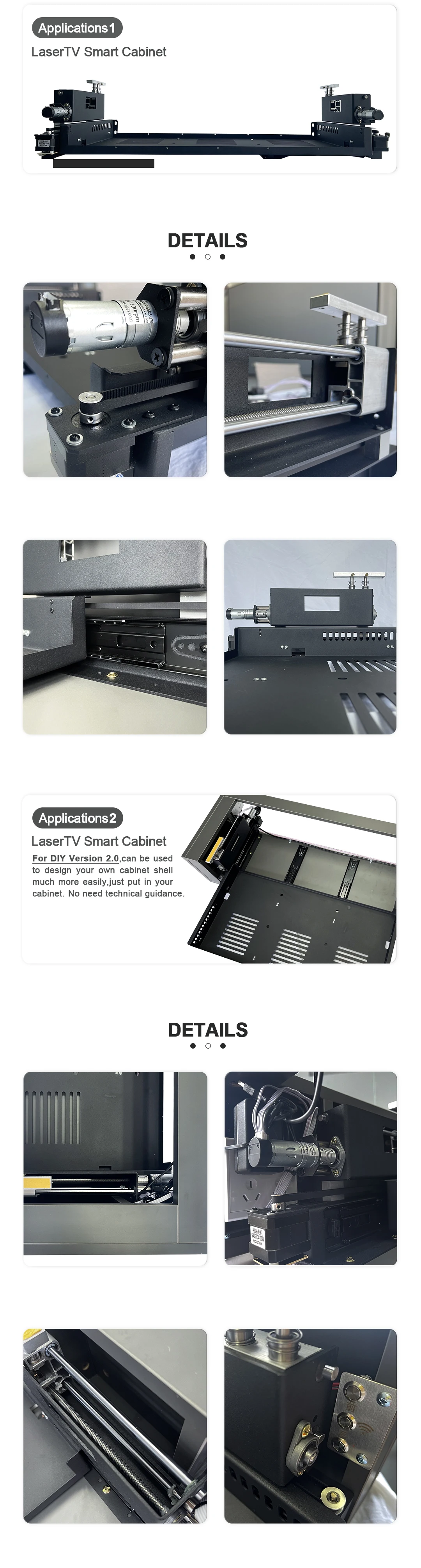 Custom Service UST Projector Cabinet - High Quality TV Stands