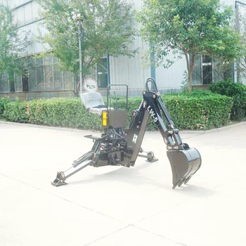 Yto Tractor Rear Mounted 3 Point Backhoe With Auger - Buy Backhoe ...