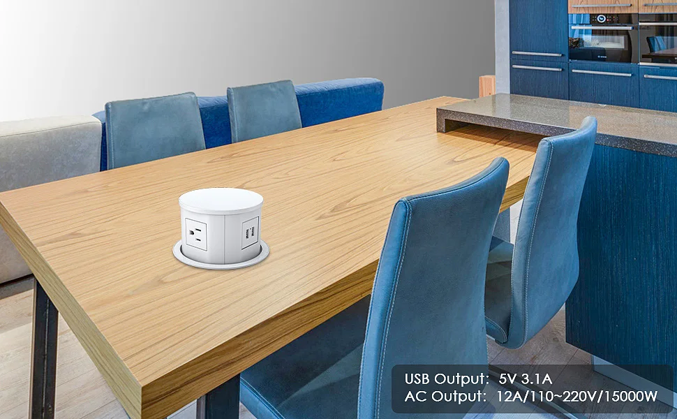 Motorized Electric Outlet Power Pop up Kitchen Popup Tower