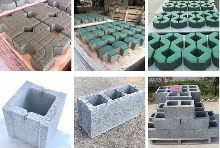 Cement Sand-Based Engine Block Casting Machine Paving Blocks Making ...