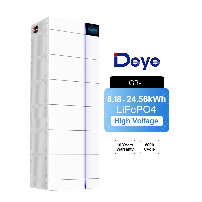 Deye High Voltage Battery 8.18kwh 12.27kwh 16.36kwh 20.45kwh 24.56kwh ...