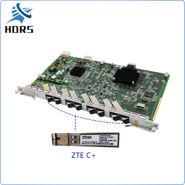 Gtgo Gpon 8 Ports Board With 8 Sfp Modules C+ Use For Zte C300 C320 ...