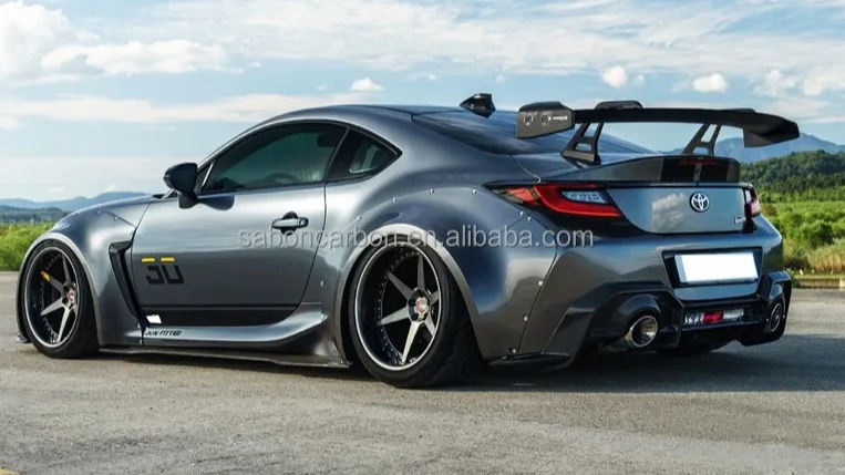 2022 Brz Gr86 Swan Neck Spoiler Adr-o Style Carbon Fiber Rear Spoiler Wing For Subaru - Buy For ...