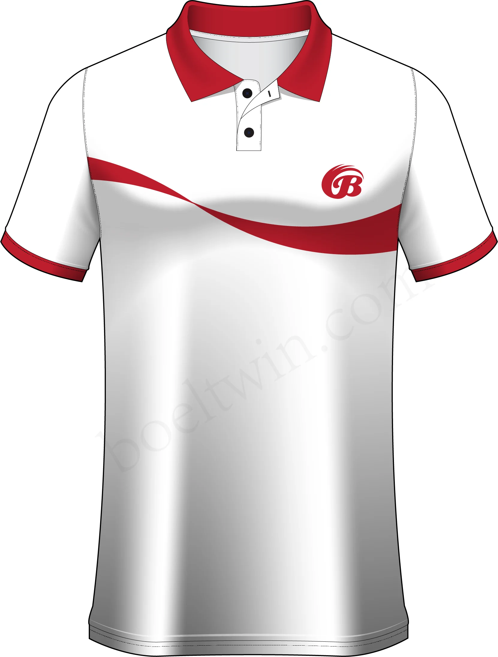 Custom All Over Sublimation Printing Polo Collar Shirts With Upf50+ And ...