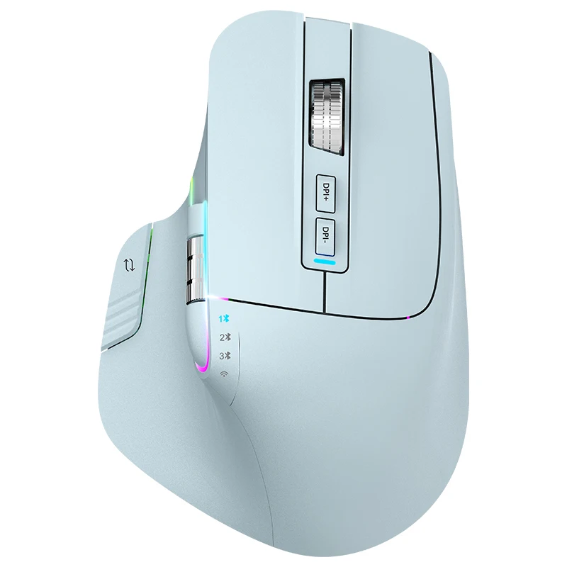 Side Thumb Wheel High-Precision 3212 Sensor Ergonomic Gaming Mouse ...