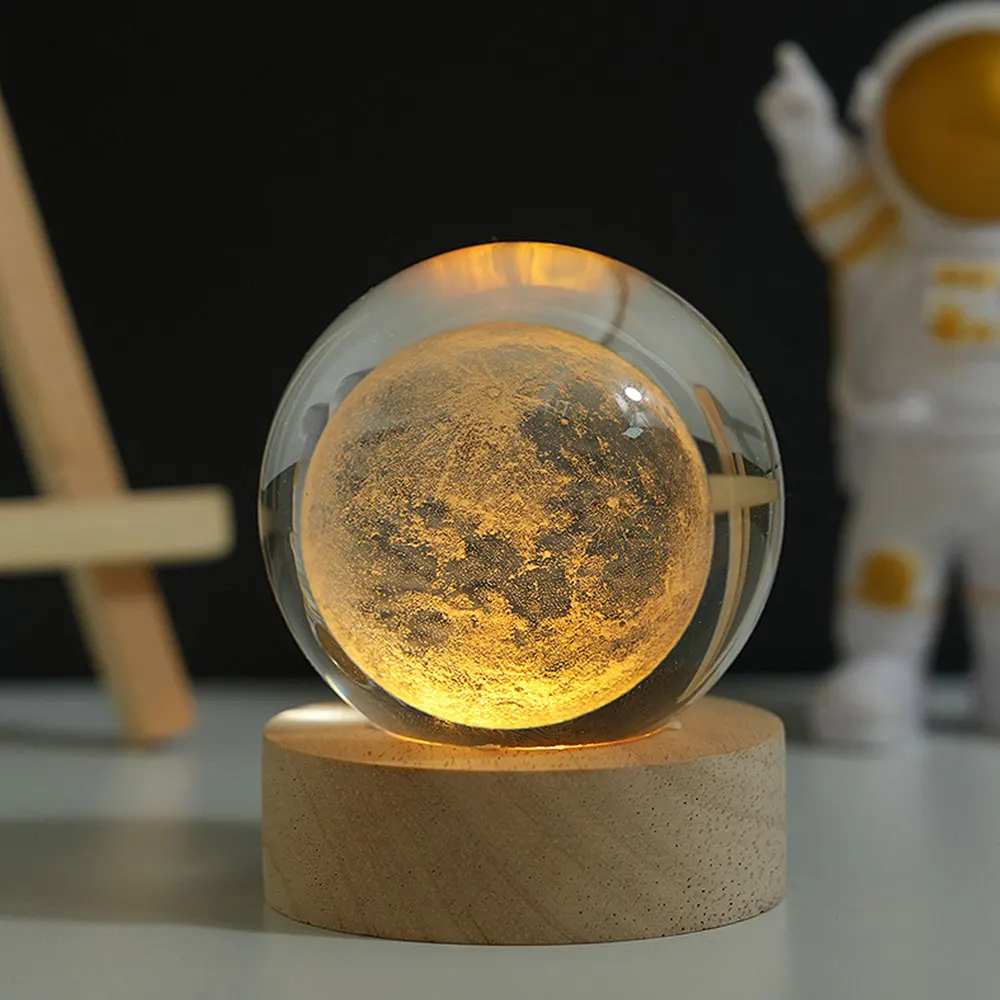 Jianheng Crystal Ball LED Night Light - Stylish & Durable