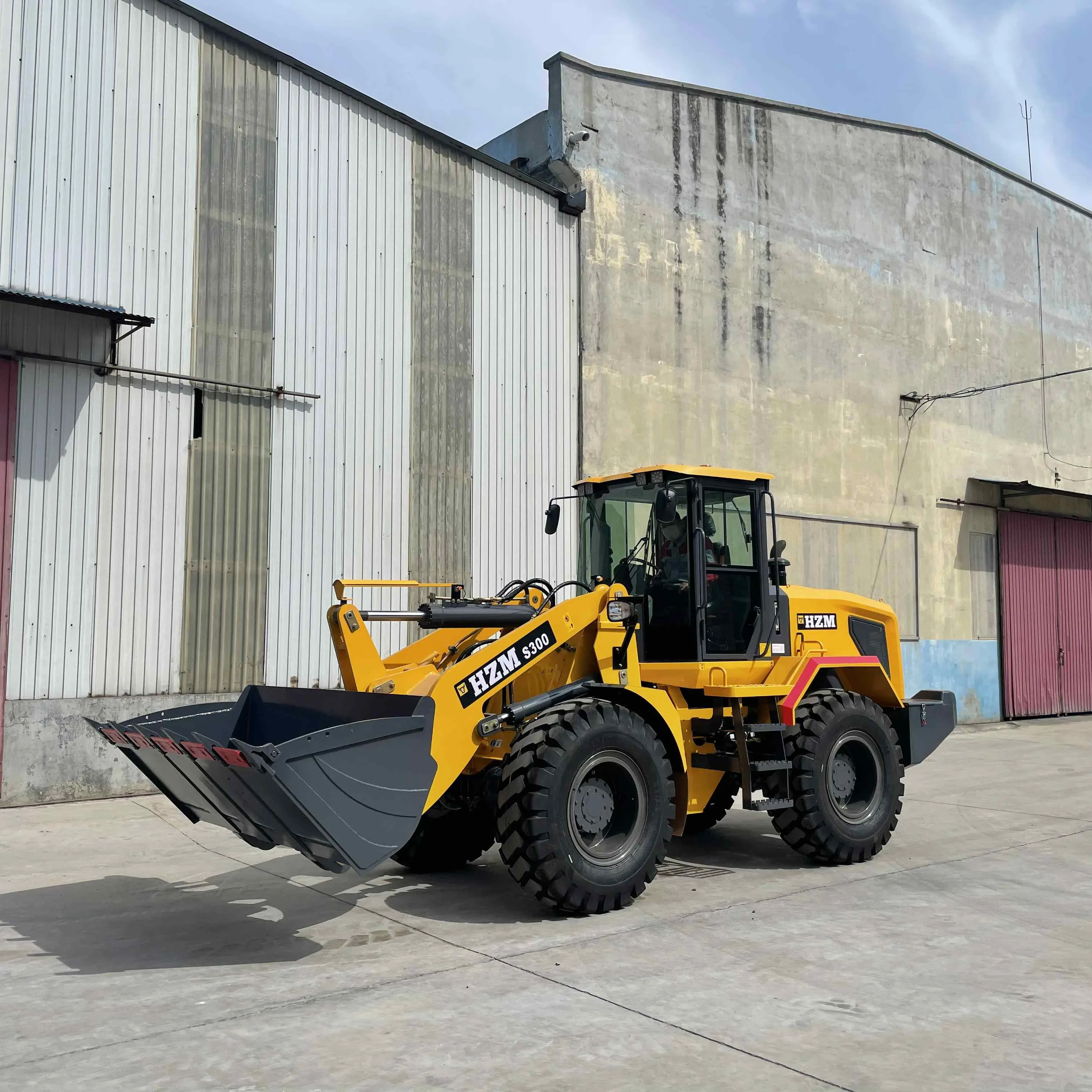 3ton Lift Capacity Heavy Duty Construction 933 Wheel Loader Front End ...