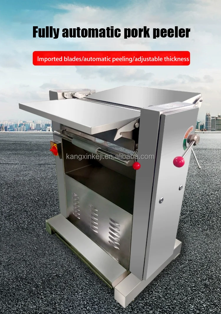 Best Quality Cutter Pork Skin Meat Membrane Removing Machine - Buy Pork ...
