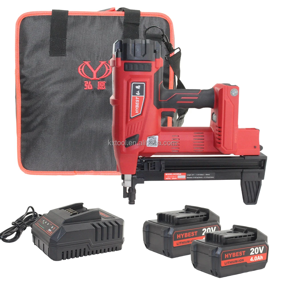 21V Cordless Brushless Lithium Battery Concrete Nail Gun