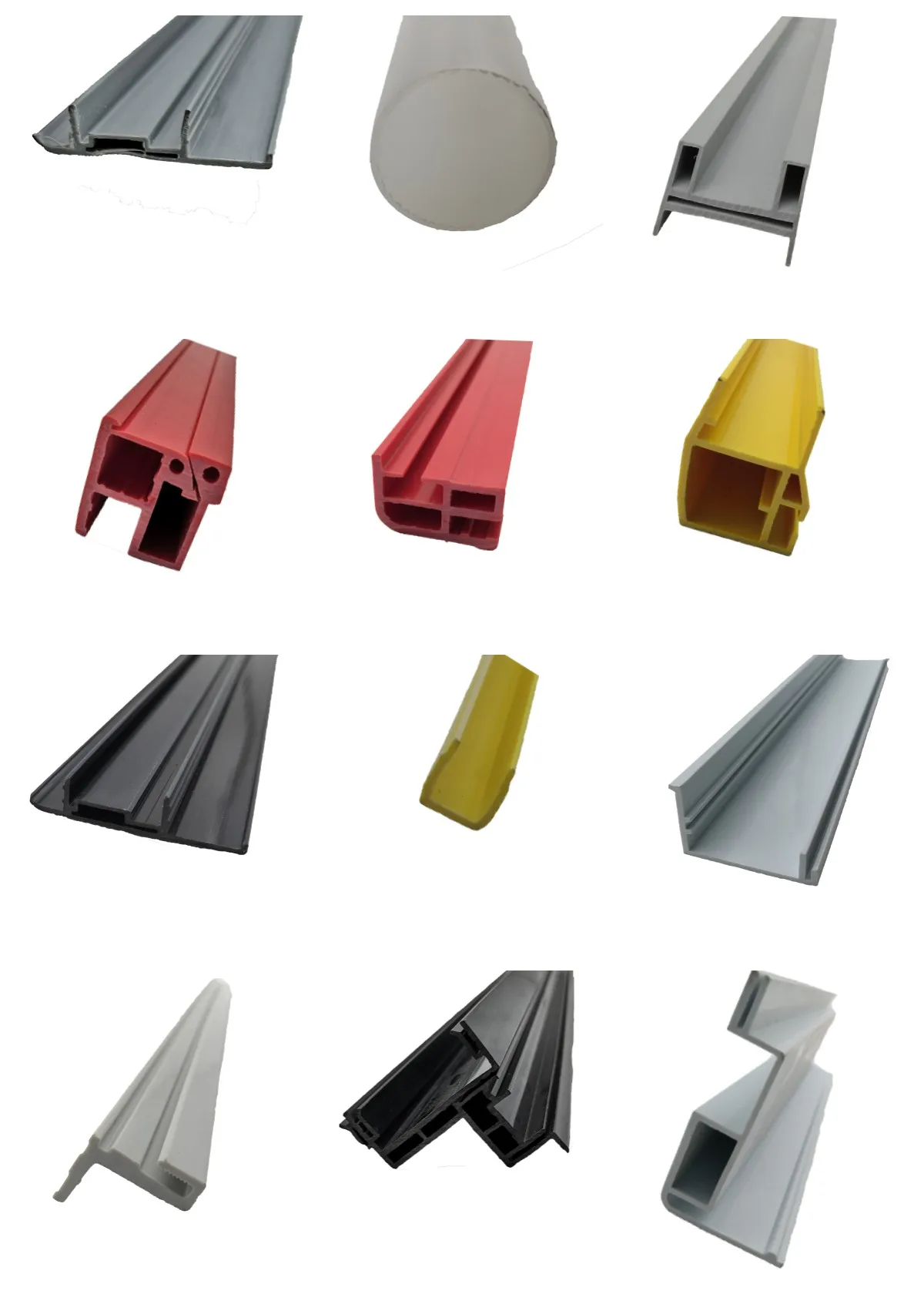 Plastic Profiles Extrusion Custom PVC Plastic Window Profile Making ...
