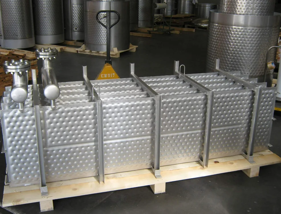 Austenitic Material One Side Flat Dimple Plate For Heat Exchanger - Buy ...