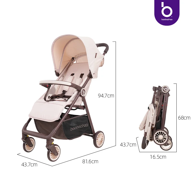Alibaba.com: Baobaohao A2 Lightweight Baby Stroller, Foldable Design ...