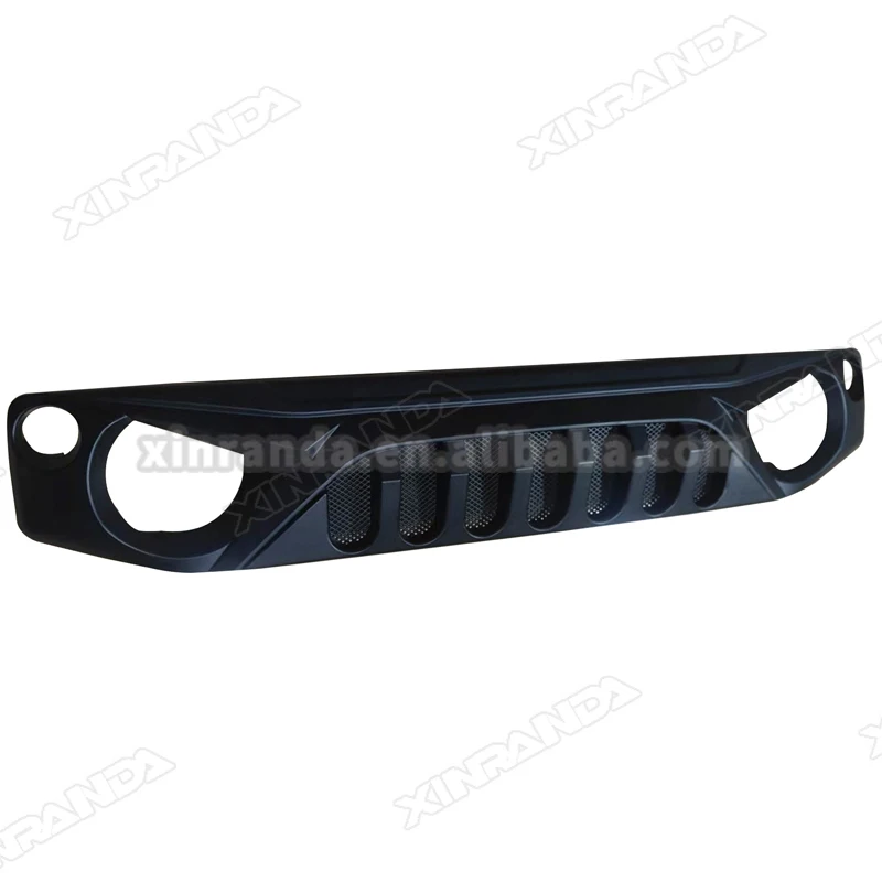 Suzuki Jimny Angry Grille - Durable Black Plastic Front Grill