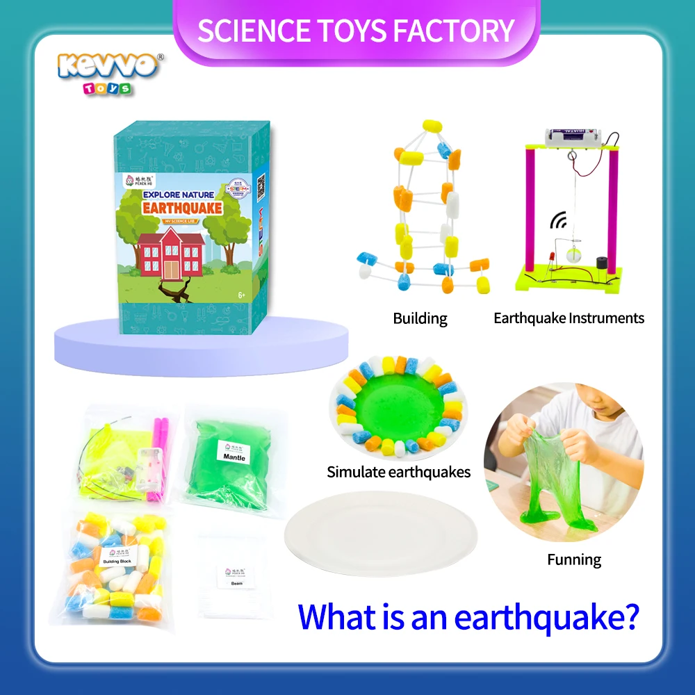 Earthquake Children's Educational Toys Science Small Experiment ...
