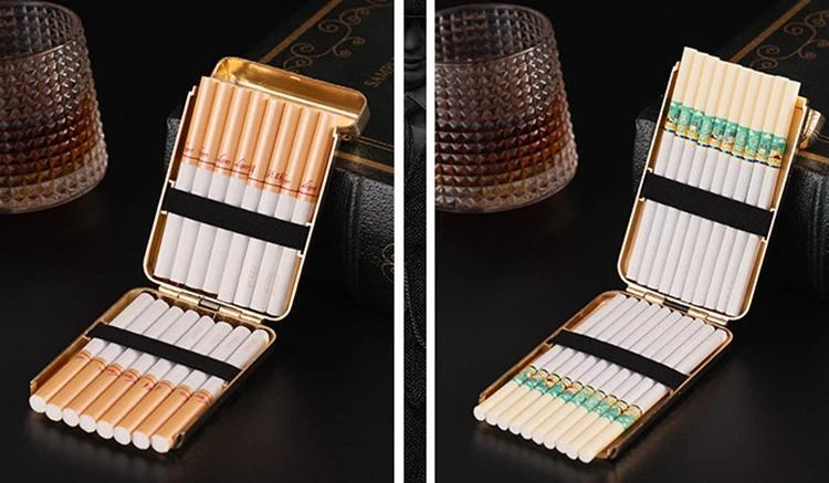 KY Peaky Blinders Retro Metal Cigarette Case for 16-20 Cigarettes ...