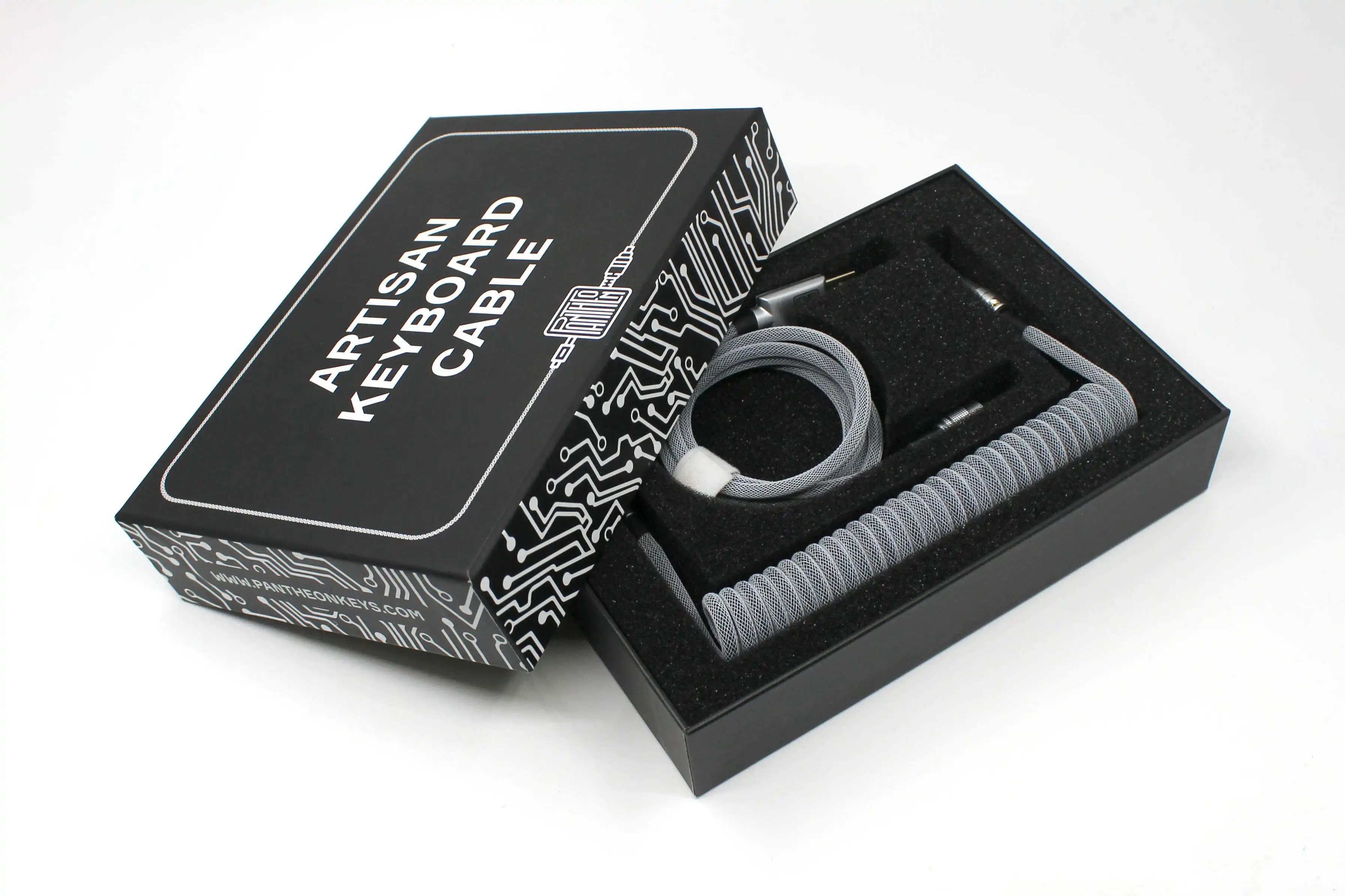 Usb C Coiled Keyboard Cable Custom Coiled Type C Usb Cable Gx16 Aviator ...