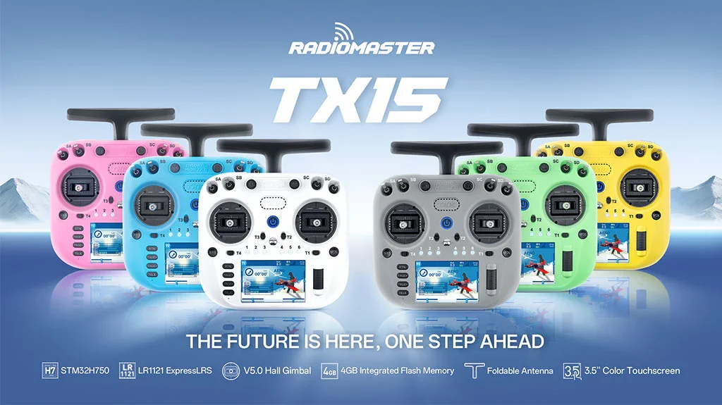 New Arrival RadioMaster TX15 ExpressLRS ELRS 2.4GHz EdgeTX OpenTX 16CH ...