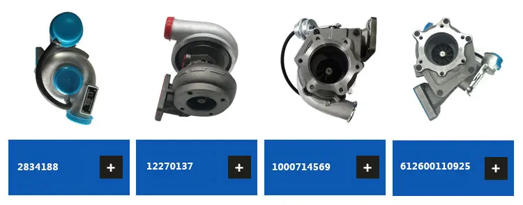 Turbocharger Excavator Mechanical Used Chinese Supercharger 13032478 ...