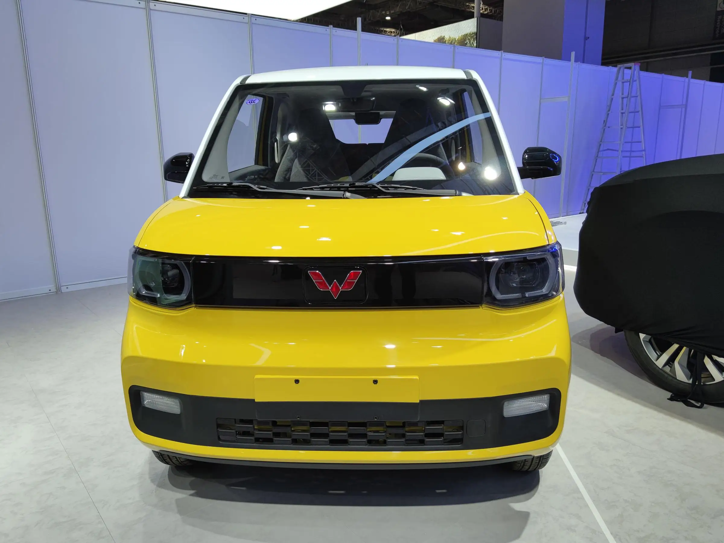 Wuling Hongguang Mini Ev 2024 Chang 4 Wheel New Solar Ev Cars Mini ...