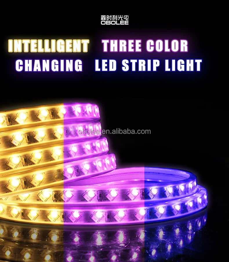 50m 100m Roll Single Double Triple Row Led Strip Light 60leds 120leds ...