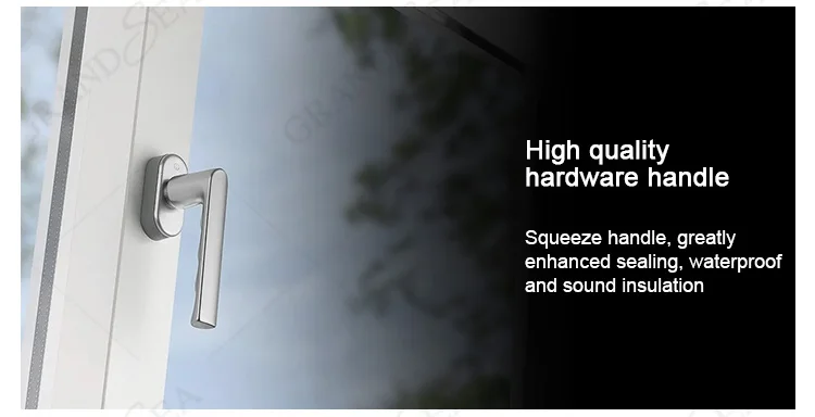 Exterior Thermal Break Heavy Duty Aluminium Glass Doors