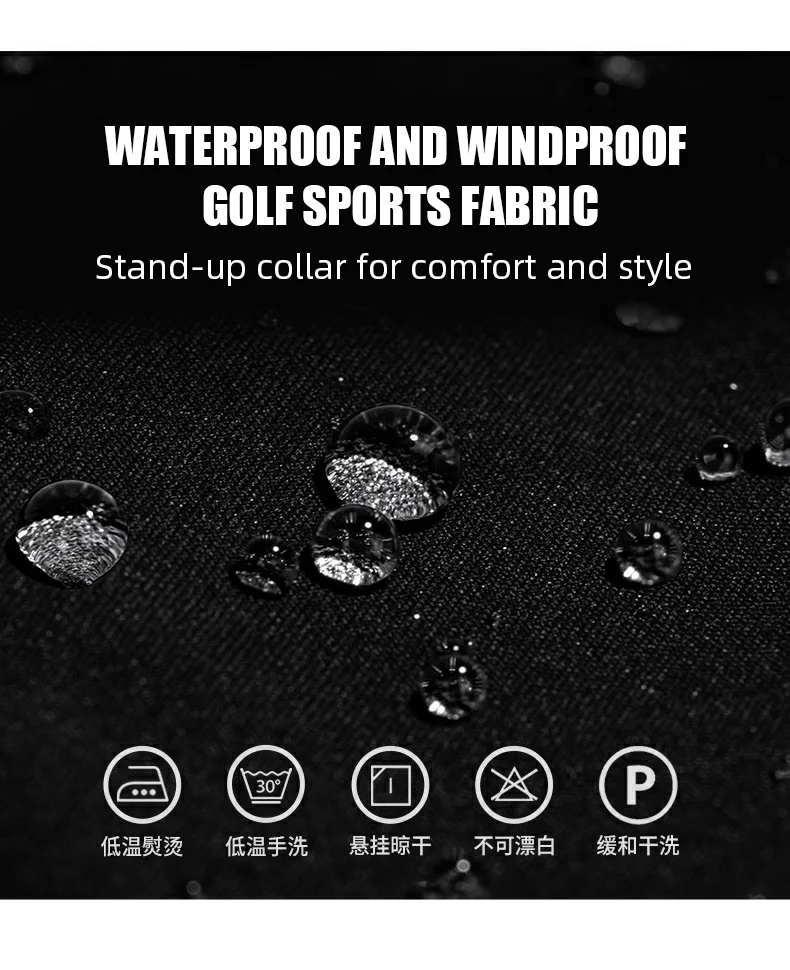 PGM YF635 custom windproof golf apparel long sleeve golf waterproof ...