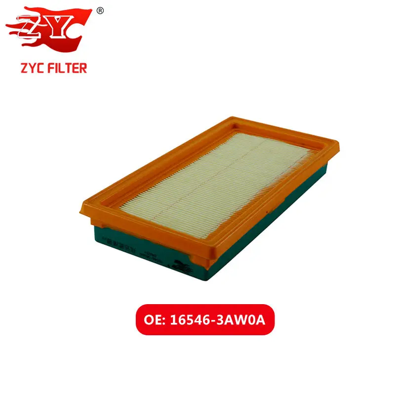 Zyc Filter 16546-3aw0a 165463aw0a Auto Intake Car Air Filter For Nissan ...