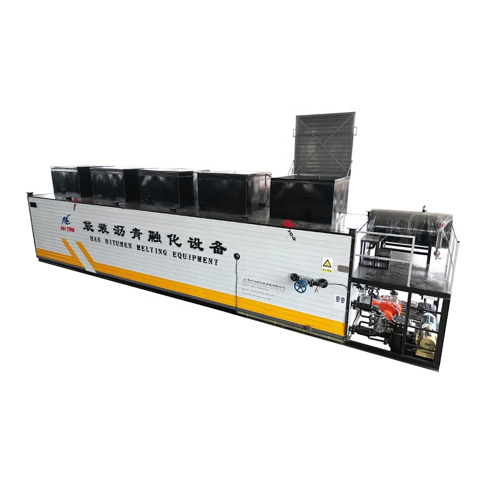 Efficient Bitumen Melting with Automatic Bag Asphalt Machine