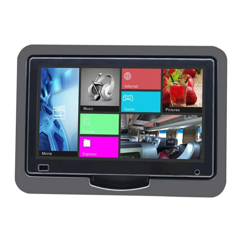 IPS screen for bus coach spare parts in seat back| Alibaba.com