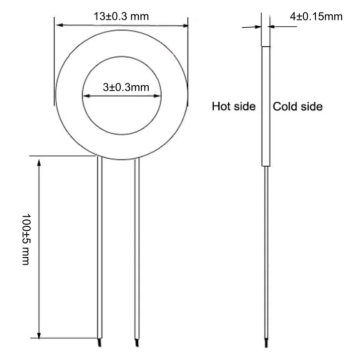 Thermoelectric Module Cooler - TES1-017015 for Beauty Apparatus