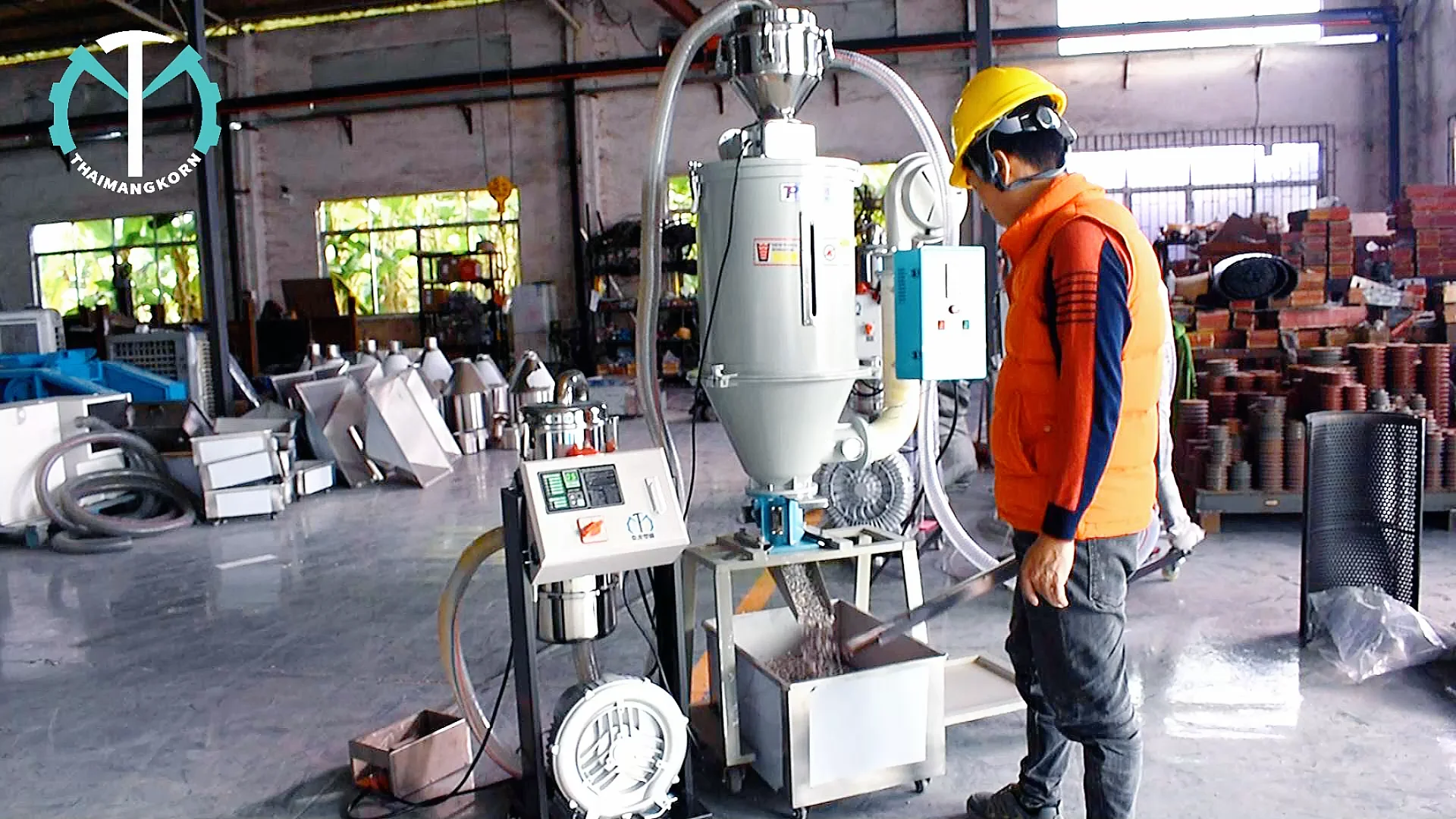 Automatic Integrated Plastic Granule Suction Loader Machine Can Be ...