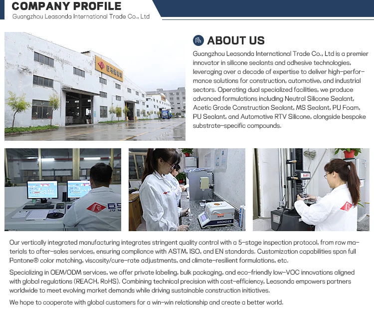 Flexible Adhesive High Performance Extreme Climate Non Toxic Eco ...