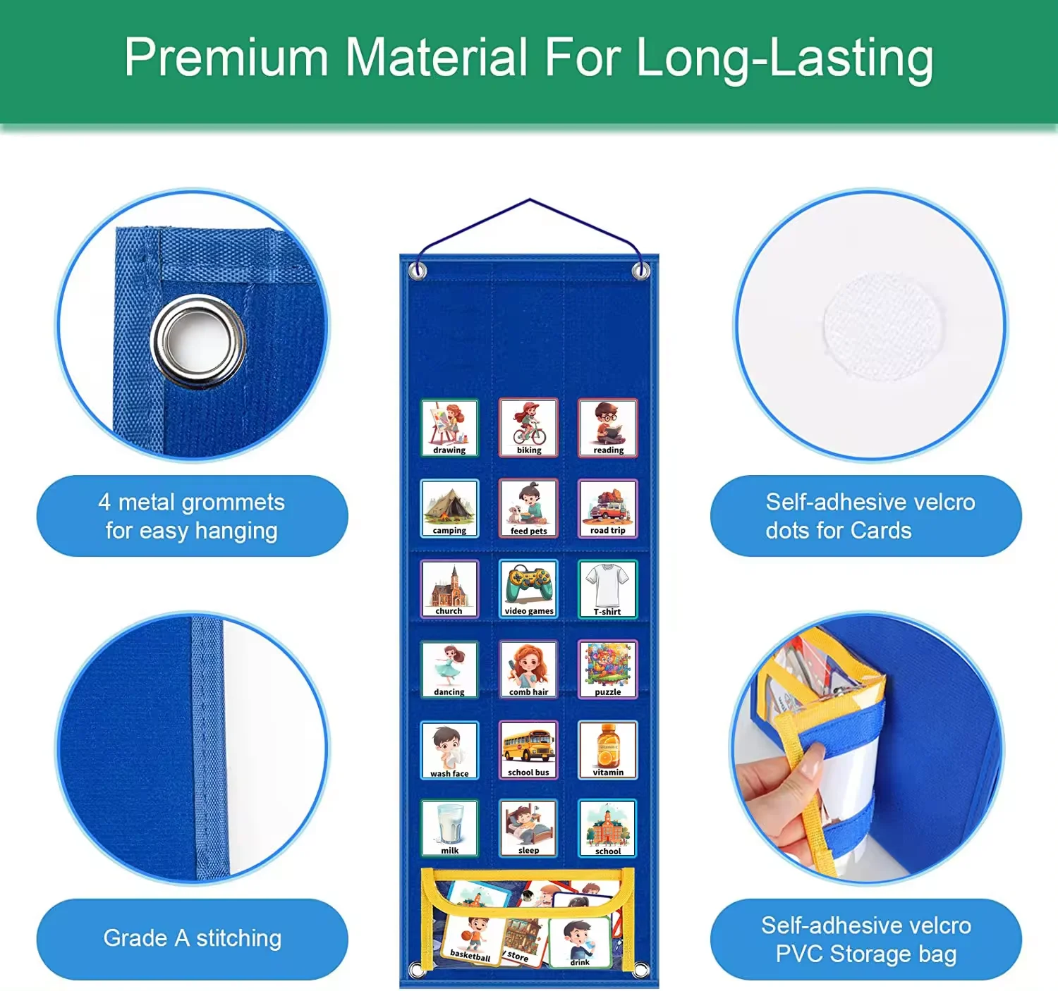 Calendario Visual Schedule for Kids Daily Routine Chart