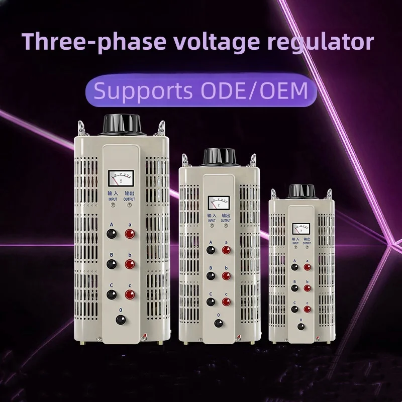 25kva Adjustable Voltage Regulator - 3 Phase Variac Transformer - Oem