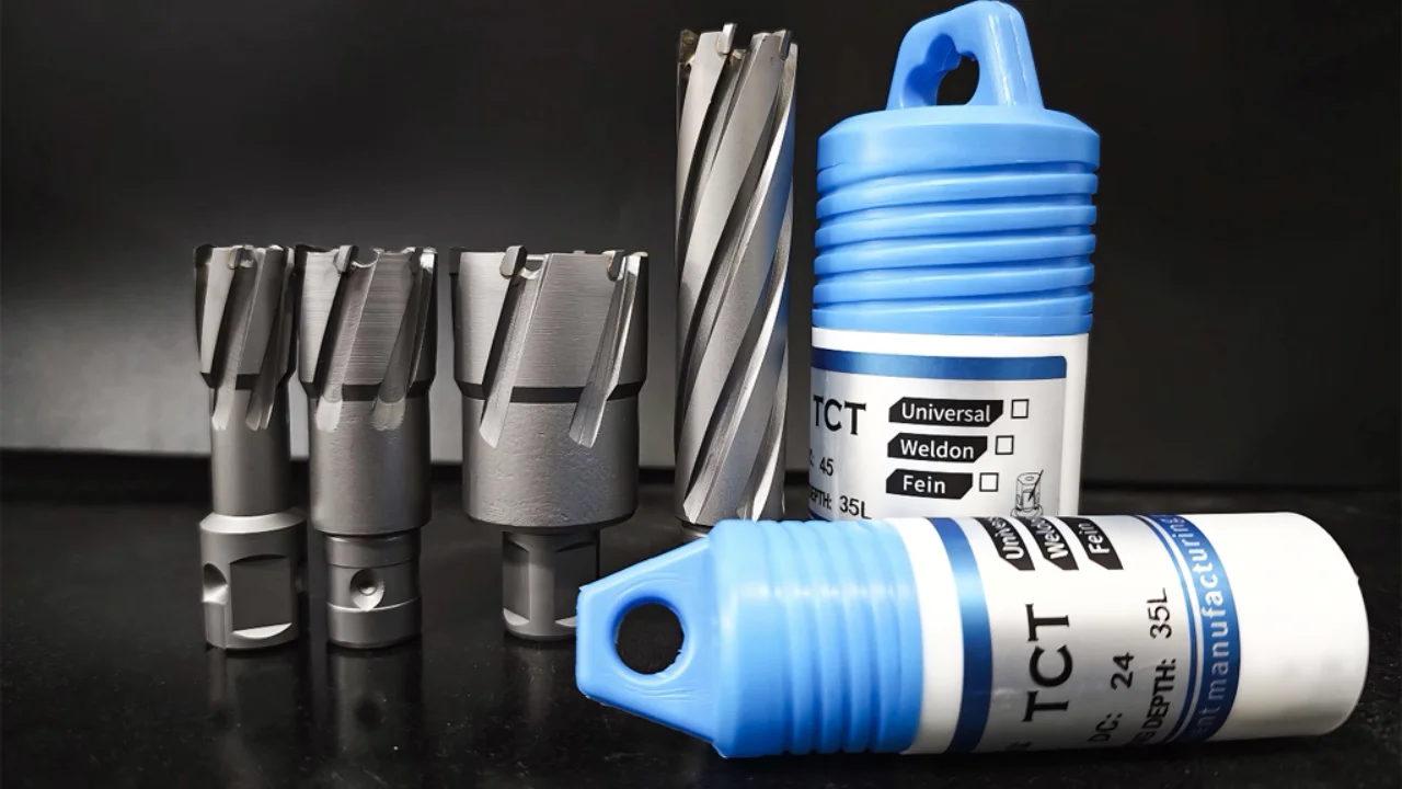 Broach Cutter Tct Core Drill Bits Annular Cutter With Diameter 12-75 Mm ...