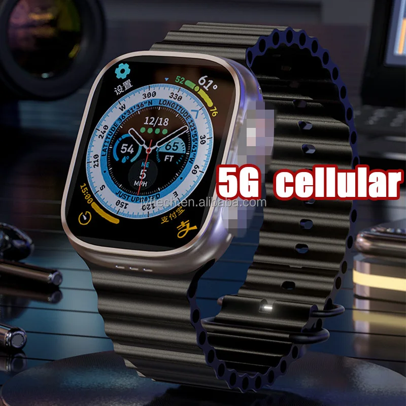 2023 New Ultra Smartwatch With Sim Card Slots Dw88 Smart Watch 5g ...