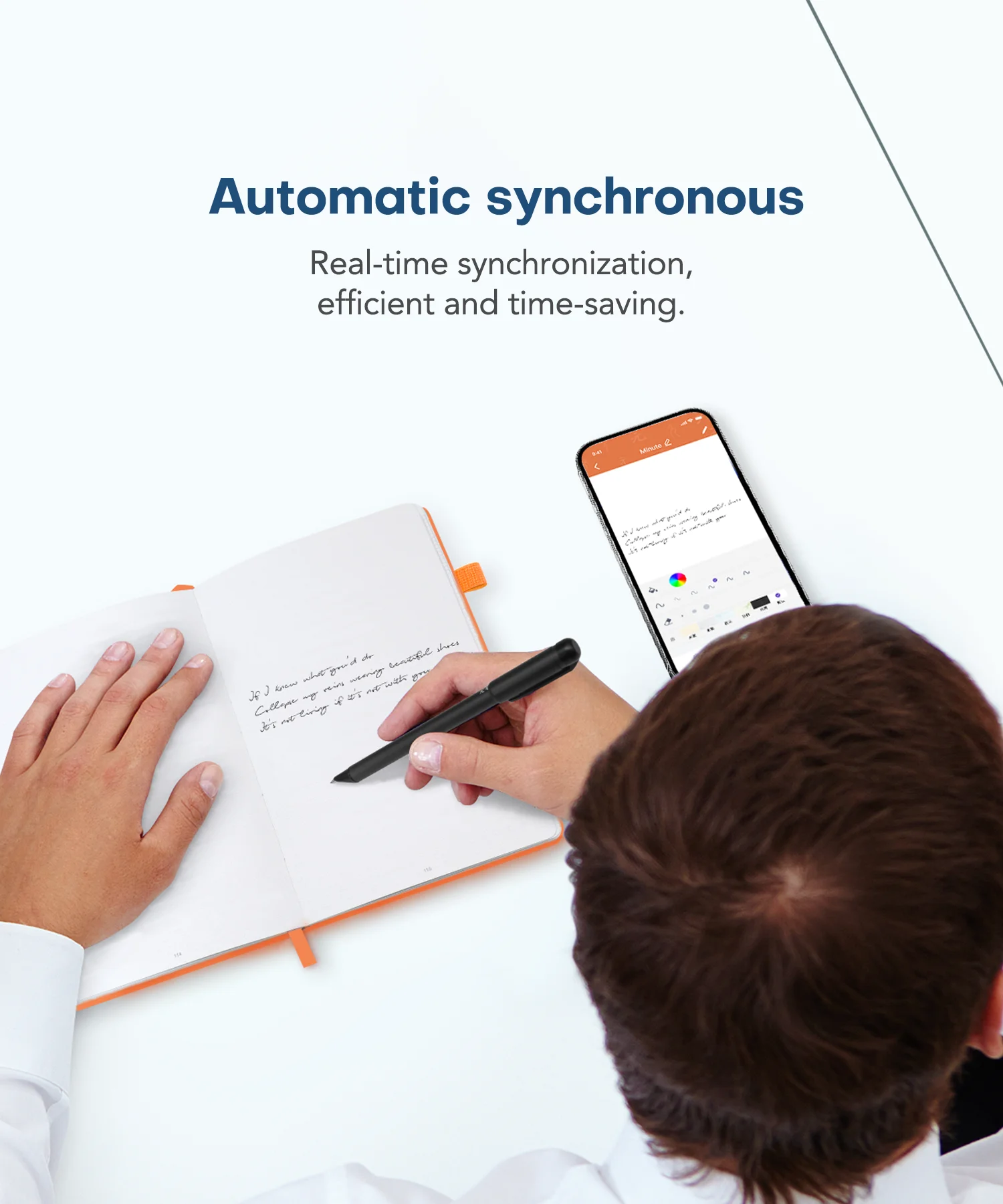 MetaNote Handwriting Recognition Bluetooth Dot matrix Digital Writing ...