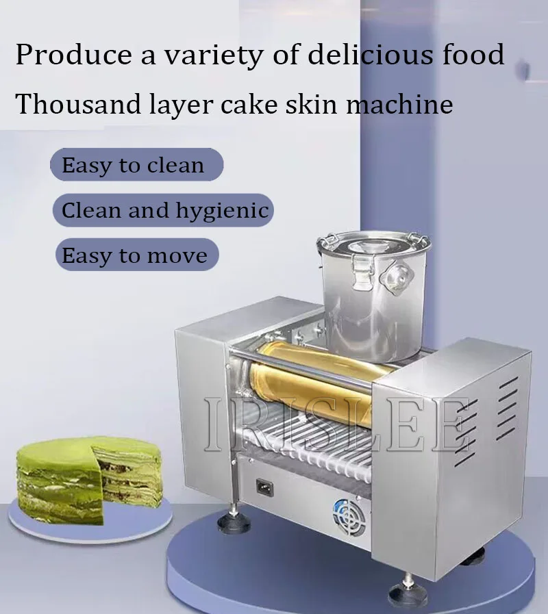 12 Inch Commercial Use Thousand Layer Pancake Mini Mille Crepe Cake ...