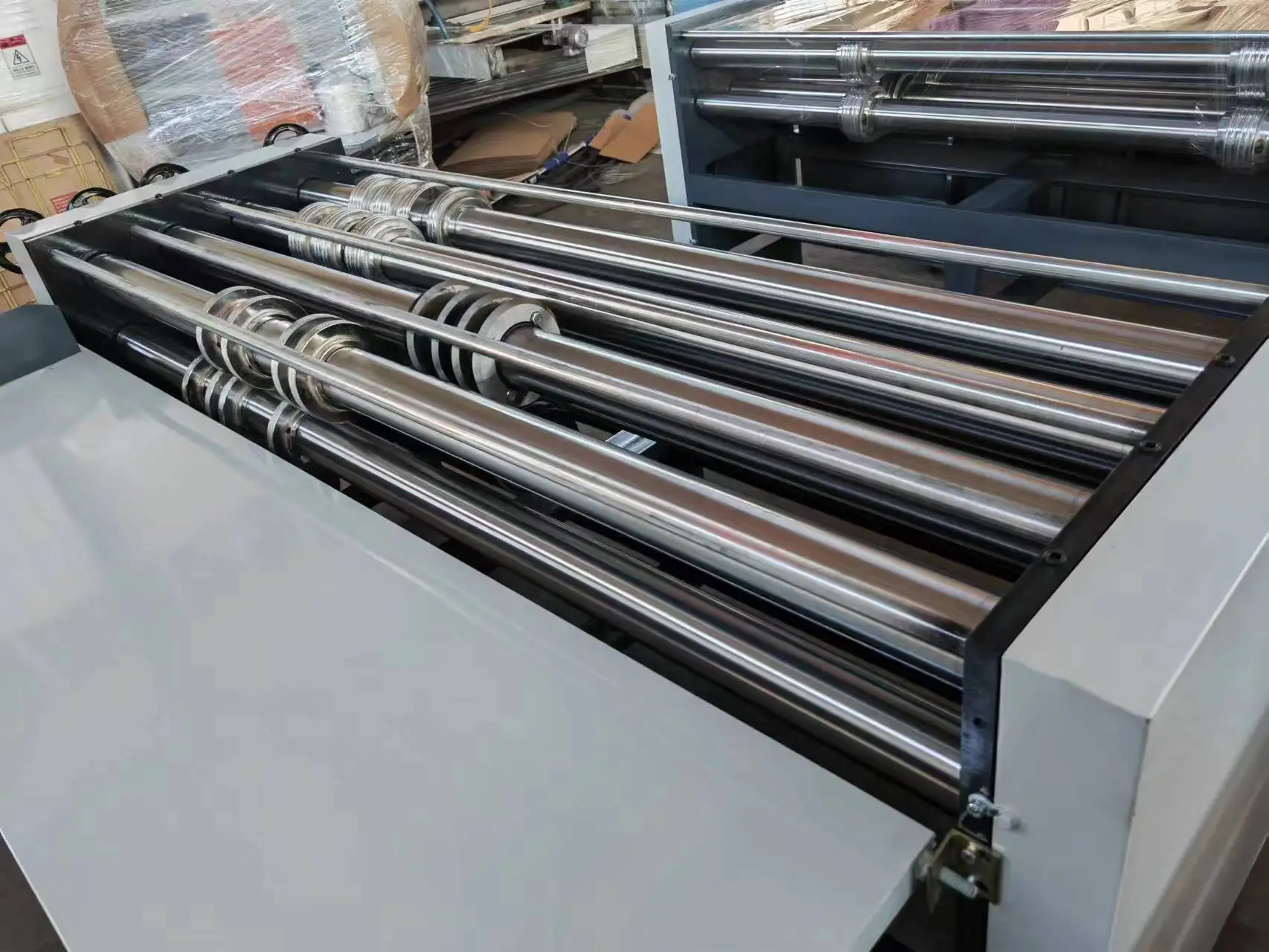 Kraft Paperboard Corrugated Cardboard Slitter Scorer Corrugated Board ...